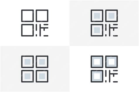 Premium Vector Qr Code Set Icon Vector Qr Code Bundle Sign Vector Isolated On White Background