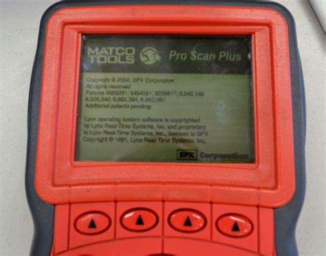Sell Matco Pro Scan Plus MD1000 Automotive Diagnostic Scan Tool With Cables In Austin Texas US