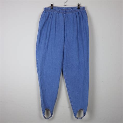 Plus Size Vintage Stirrup Pants Thinner Material Depop
