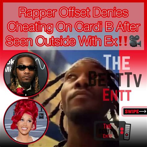 Rapper Offset Denies Cheating On Cardi B Rapper Viral Shorts Offset Cardib Youtube