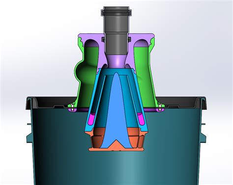 Slst Two Stage Cyclone Separator 01 Rudi By Slst Download Free Stl