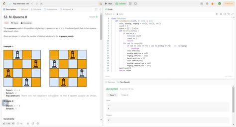100daysofcoding 100daysofcoding Python Leetcode Algorithms Backtracking Nqueens