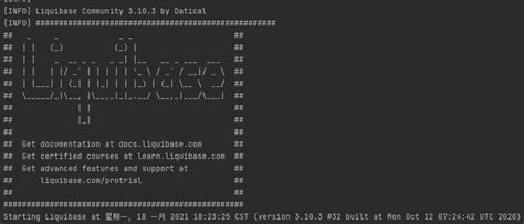 Idea Spring Boot Maven下使用liquibase Bigbender 博客园