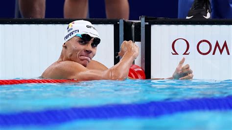 Paris 2024 Swimming All Results As David Popovici Wins Gold Matthew