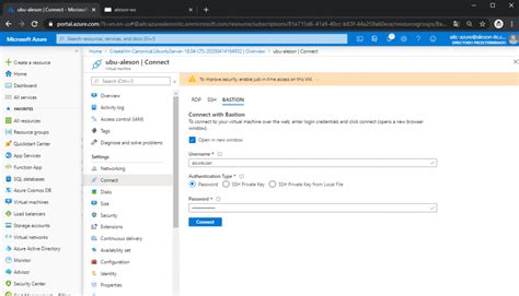 Azure Bastion Securely Connect Ssl To Your Virtual Machines Aleson Itc