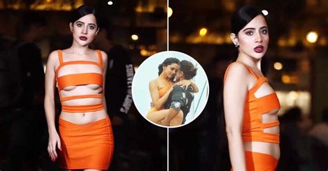 Uorfi Javed Claps Back At Besharam Rang Trolls By Slipping Into Saffron