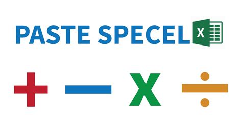 Add Subtract Multiply Or Divide By Using Paste Special Ms Excel Tutorial Gma Skills Youtube