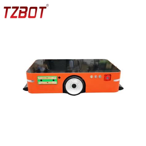 tzbot updated version agv robot automated guided vehicle heavy load agv with fast agv chassis