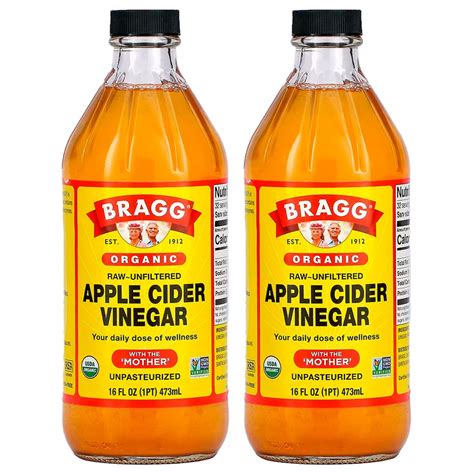 브래그 유기농 애플 사이다 사과식초 애사비 473ml 2팩 믿고 사는 즐거움 Ssgcom