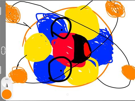 A Crappy Drawing Of A Slime I Call The Atom Slime This Is My First And Probably Last Drawing