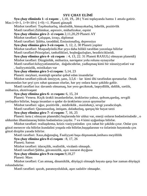 Suyu Çay Eli̇mi̇ Pdf