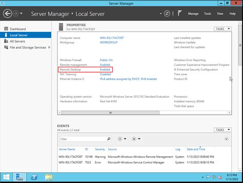 Crowncloud Wiki How To Fix Windows Rdp An Internal Error Issue