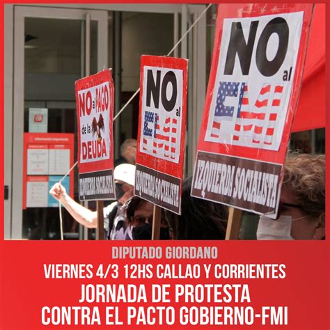 Viernes 43 12hs Callao Y Corrientes Jornada De Protesta Contra El