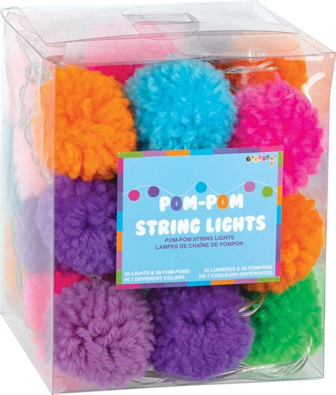 Pom Pom String Lights Ruckus And Glee