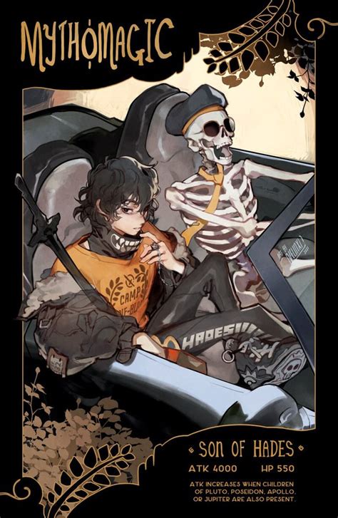 Nico Di Angelo Fan Art Xiao Tong Kong Percy Jackson Percy Jackson
