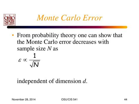 Ppt Monte Carlo Techniques Powerpoint Presentation Free Download Id7012554