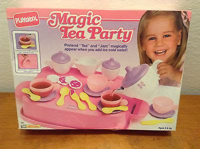 Playskool Magic Tea Party Tea Set Girls New In Box Vintage 1991