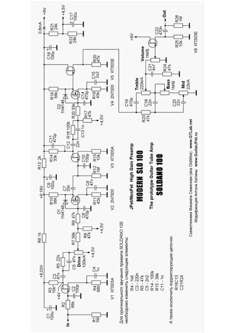 Jfet Guitar Preamp Schematic At Dorothy Pines Blog