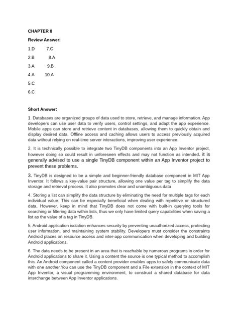 Short Answer Pdf String Computer Science Mobile App