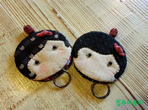 퀼트깻잎소녀 키홀더 네이버 블로그