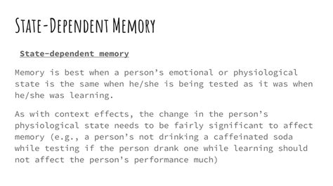 Ppt Maximizing Long Term Memory Retrieval Understanding Forgetting