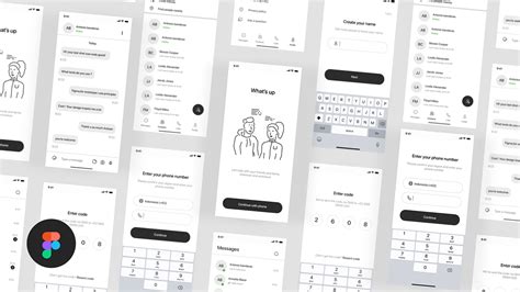 Complete Messenger App Ui Design Behance