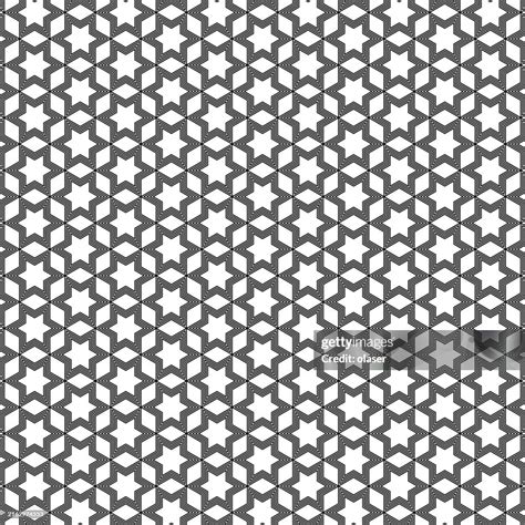 Dense Hexagram Stars In Stars Grid Pattern High Res Vector Graphic Getty Images