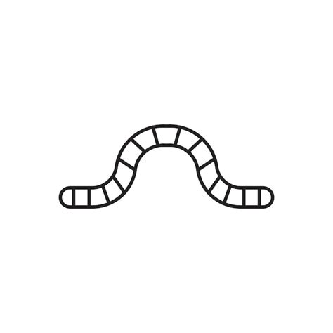 Premium Vector Worm Icon Vector