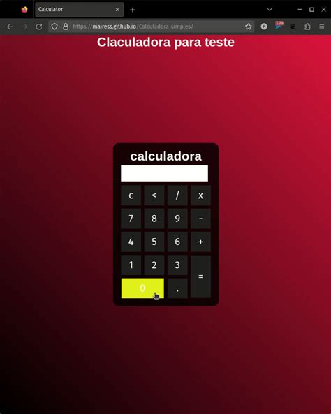 Github Mairesscalculadora Simples Simple Calculator Made On Youtube Tutorial More Details