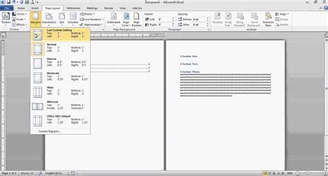 Word 2013 Numbering Lines In Margins