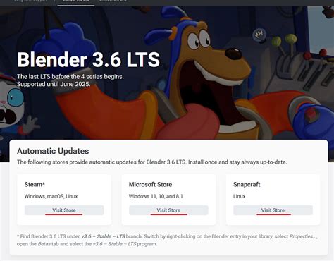 블렌더 Blender 다운로드 블렌더 Blender 3 6 Lts 버전 추천