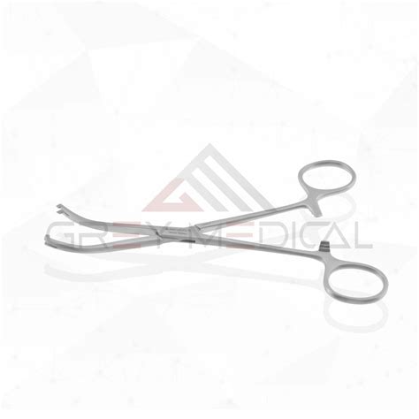 Sesamoidectomy Clamp Slightly Curved Grey Medical®