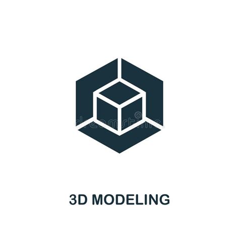 3d Modeling Icon Premium Style Design From Design Ui And Ux Icon Collection Pixel Perfect 3d