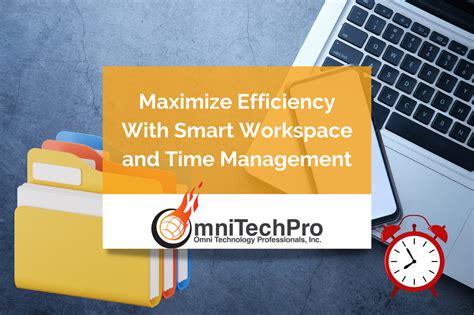 Maximize Efficiency With Smart Workspace And Time Management Managed Services It Support And
