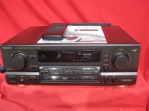 Technics SA GX670 AV Surround Receiver Powerful And Reverb