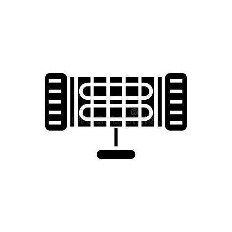 Thermal Power Plant Line Icon Concept Thermal Power Plant Vector