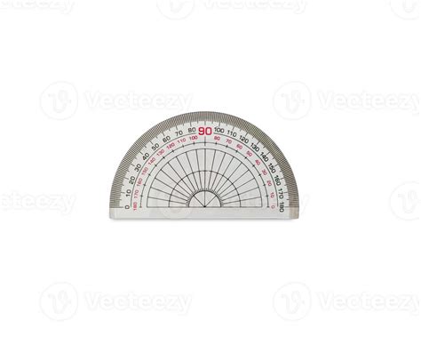 Small Plastic Protractor 32620775 Png