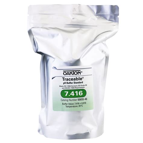 844286 Traceable Ph Buffer Standards 7 416 Ph Value 16oz