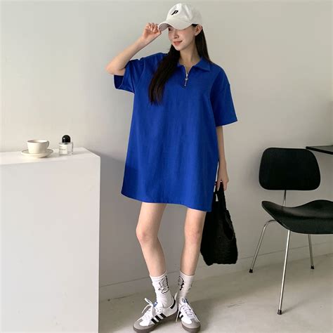 모두집 오늘출발🚀흡뻑쇼원피스 흠뻑쇼굿즈 콘서트옷 흠뻑쇼옷 흠뻑쇼 코디 파란 파란색 티셔츠 원피스 롱느오