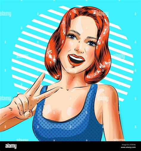 Pin Up Girl Stock Vector Images Alamy