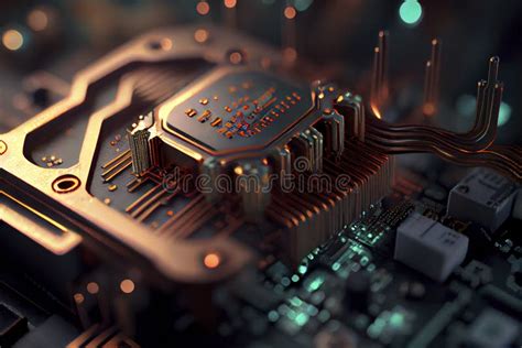 Central Computer Processors Cpu Concept Motherboard Digital Chip