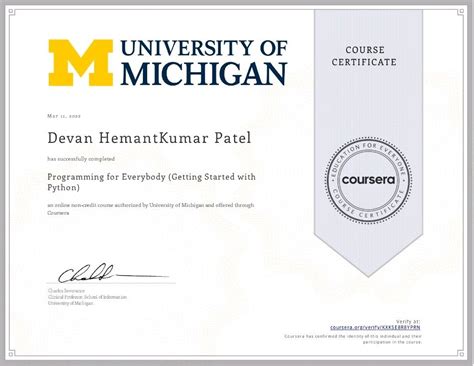Devan Patel On Linkedin Python Coursera Gettingstaredwithpython