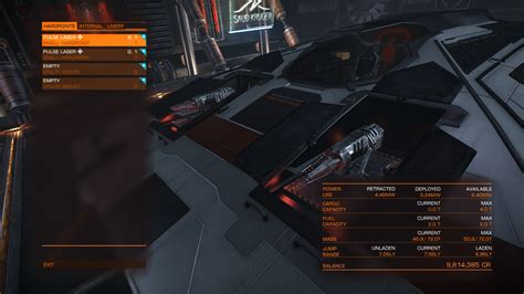 【elitedangerous】機体レビュー（sidewinder Mki） 執筆モラトリアム