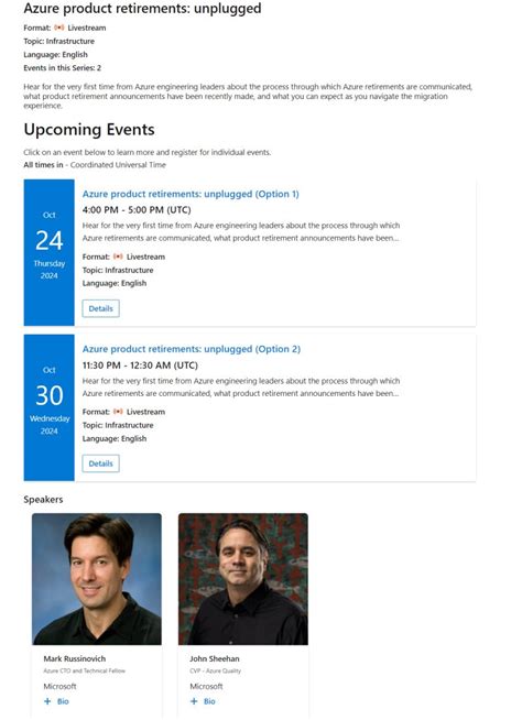 Adlene Sifi On Linkedin Introducing Azure Product Retirement Livestreams