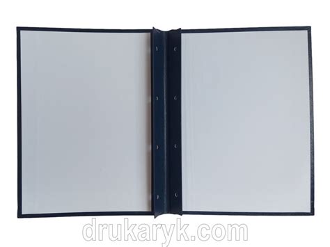 Папка для документів з клапанами для вшивання аркушів А4 вертикальна 2 см тверда палітурка