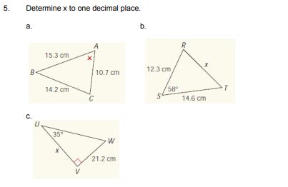 Solved Determine X To One Decimal Place Chegg Com