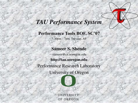 Ppt Tau Performance System Powerpoint Presentation Free Download