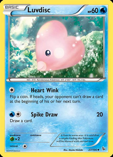 Luvdisc Flf 27 Pokemon Tcg Pok Cards