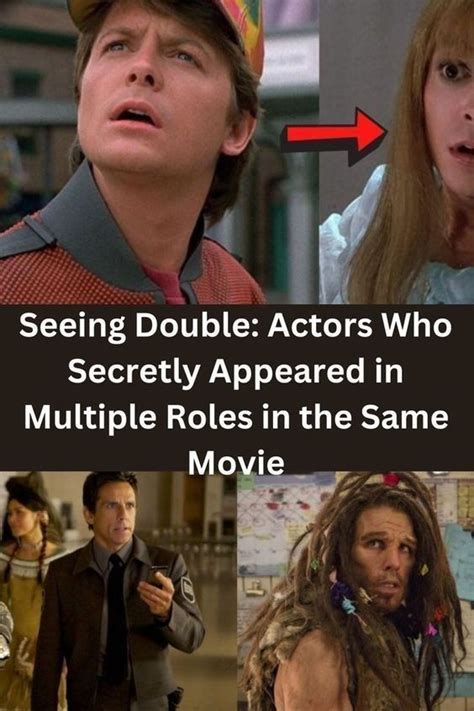 Seeing Double Actors Who Secretly Appeared In Multiple Rol