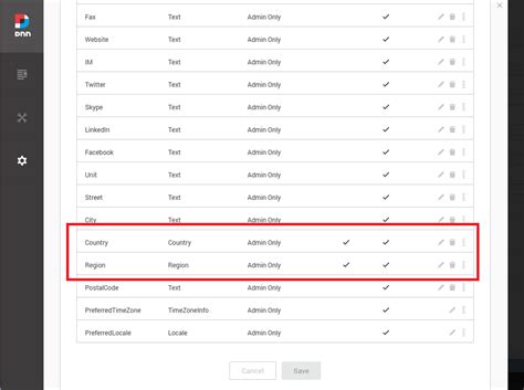 Country Not Shown As A List · Issue 4624 · Dnnsoftwarednnplatform